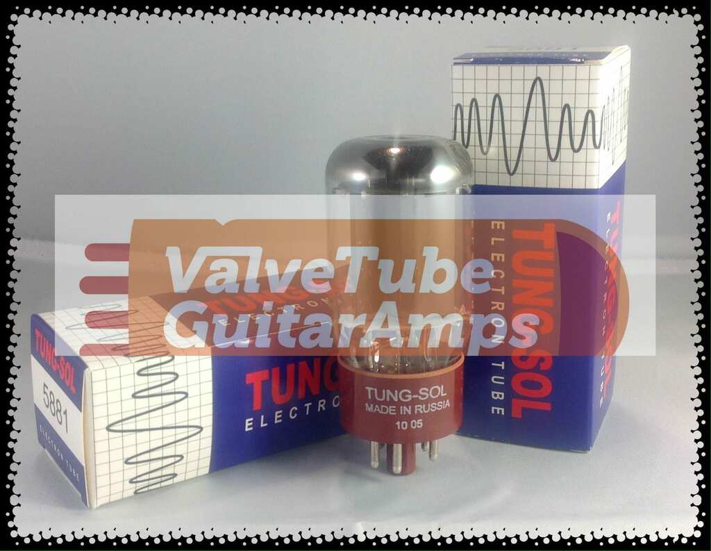 Tung Sol 5881 Matched Pair - Valve Tube Guitar Amps