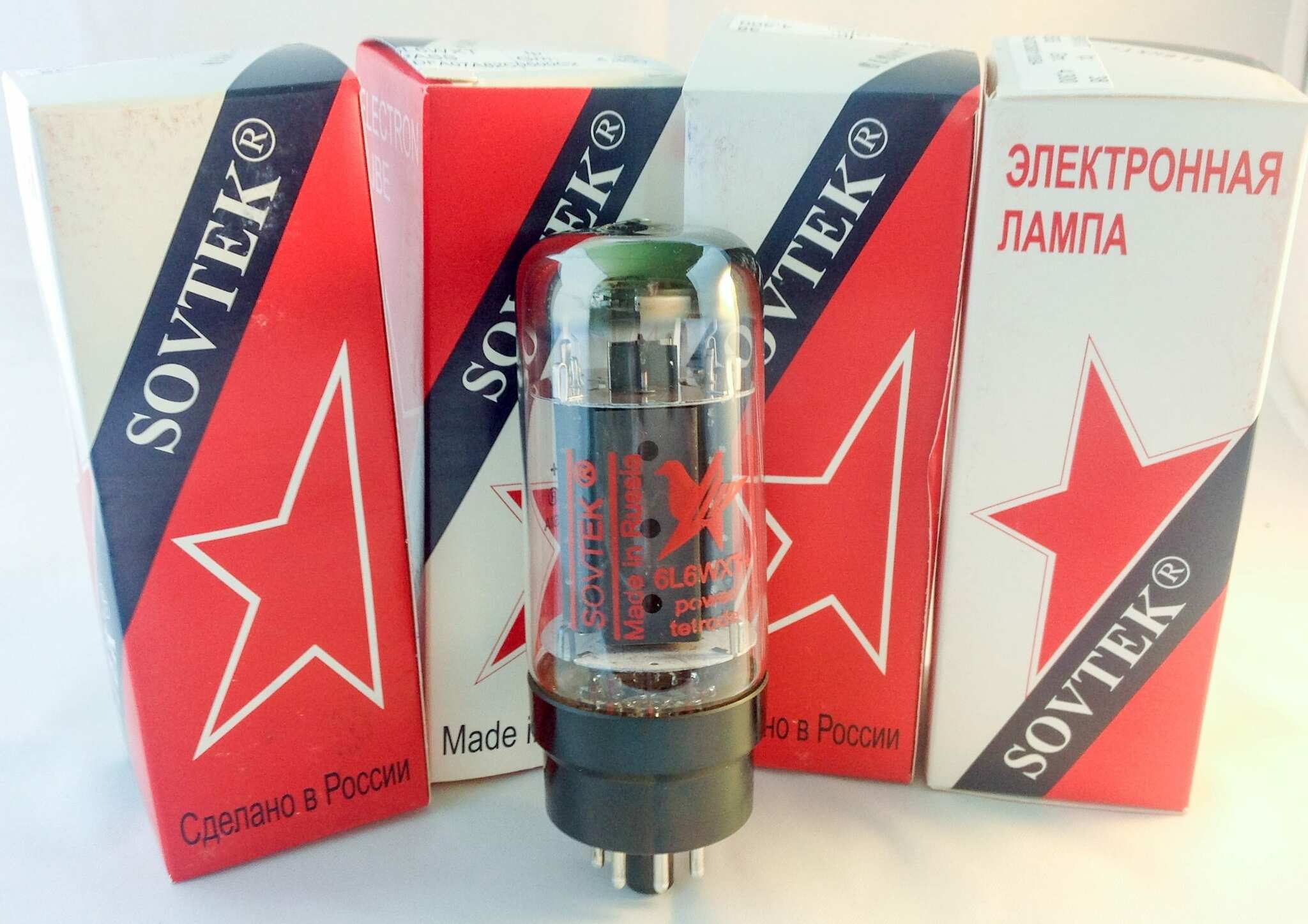 Sovtek 6L6WXT+ Matched Quad - Valve Tube Guitar Amps