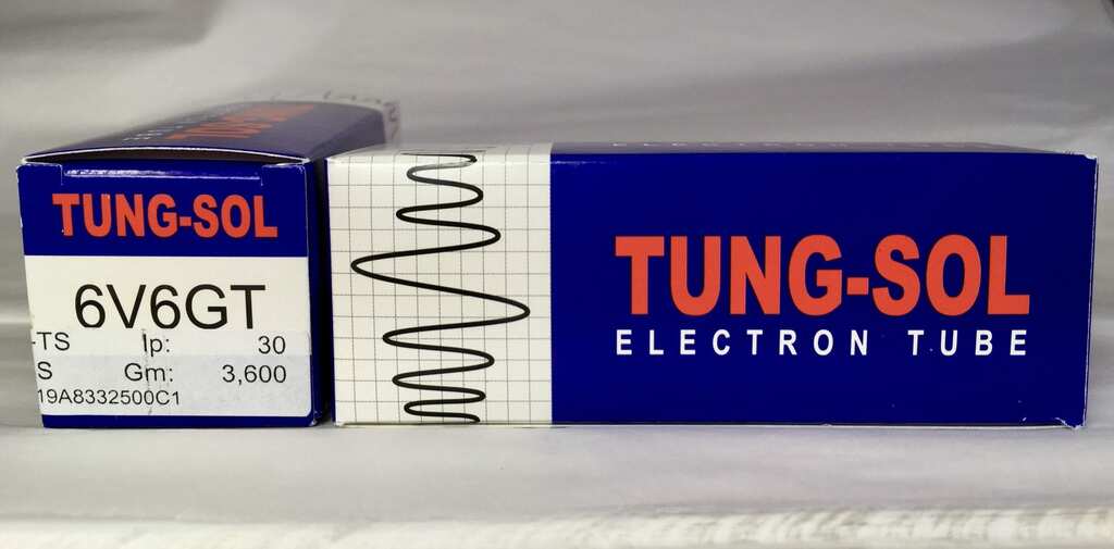Tung Sol 6V6GT Singles Pairs Quads - Valve Tube Guitar Amps