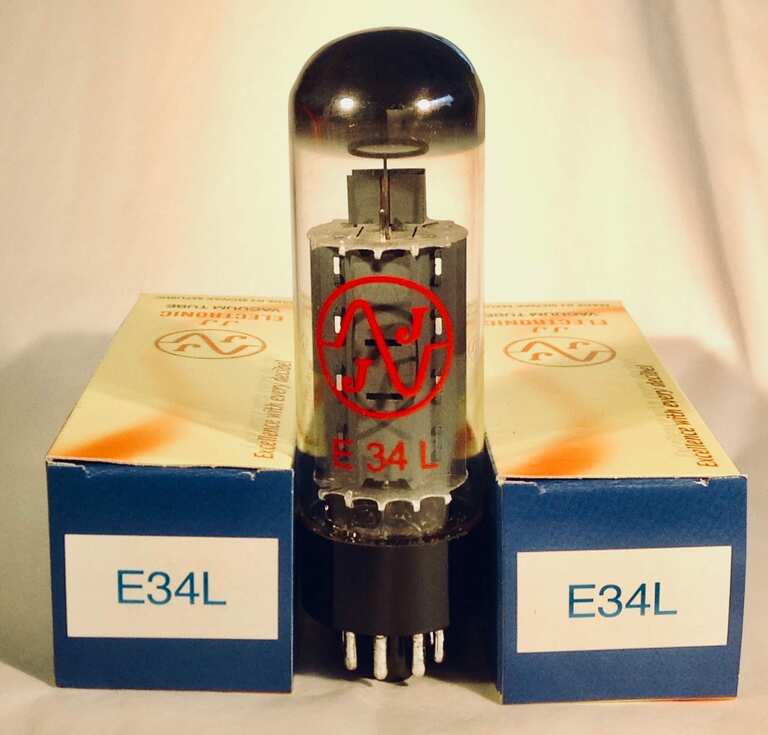 JJ E34L Singles and Matched Sets - Valve Tube Guitar Amps