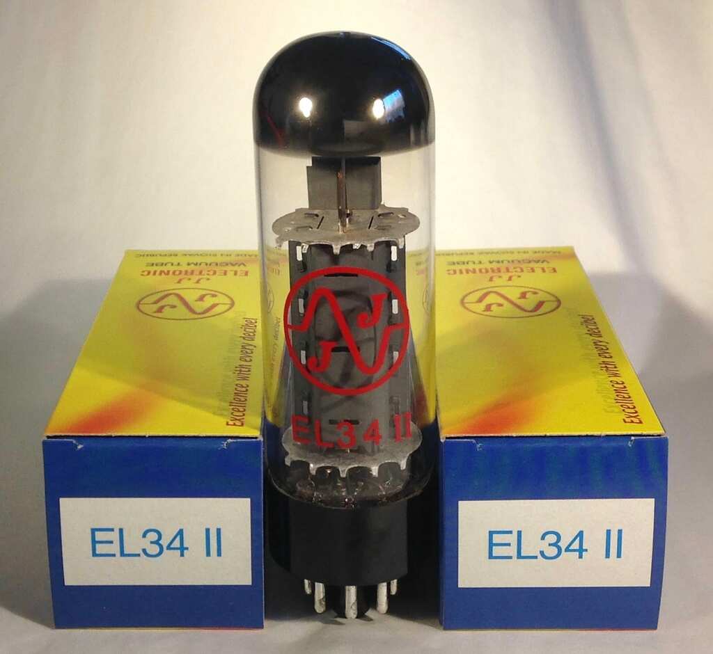 JJ EL34 II Singles, Matched Sets - Valve Tube Guitar Amps