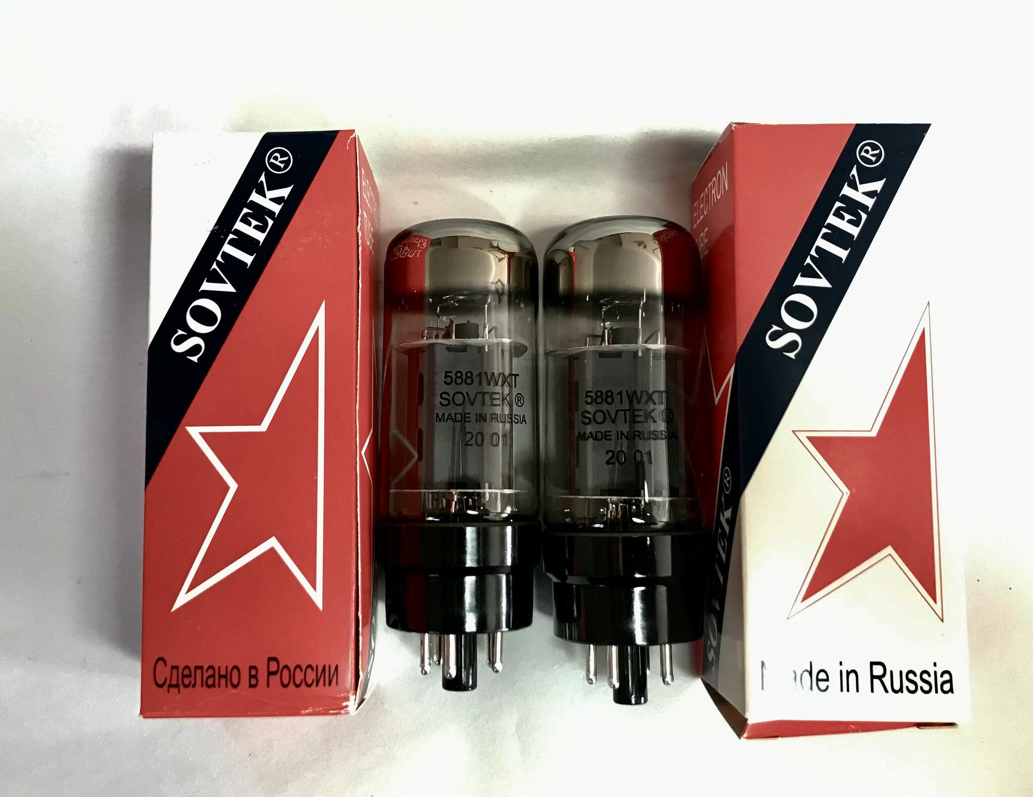 Sovtek 5881WXT Matched Quad - Valve Tube Guitar Amps