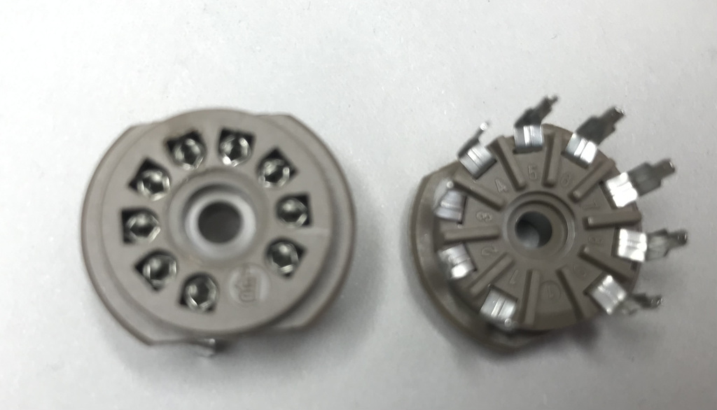 Belton B9A Valve Socket PCB Mount - Valve Tube Guitar Amps