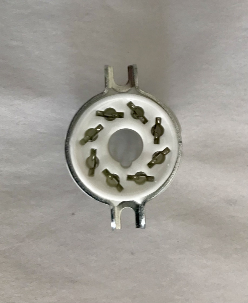 Octal Ceramic Valve Socket - Valve Tube Guitar Amps